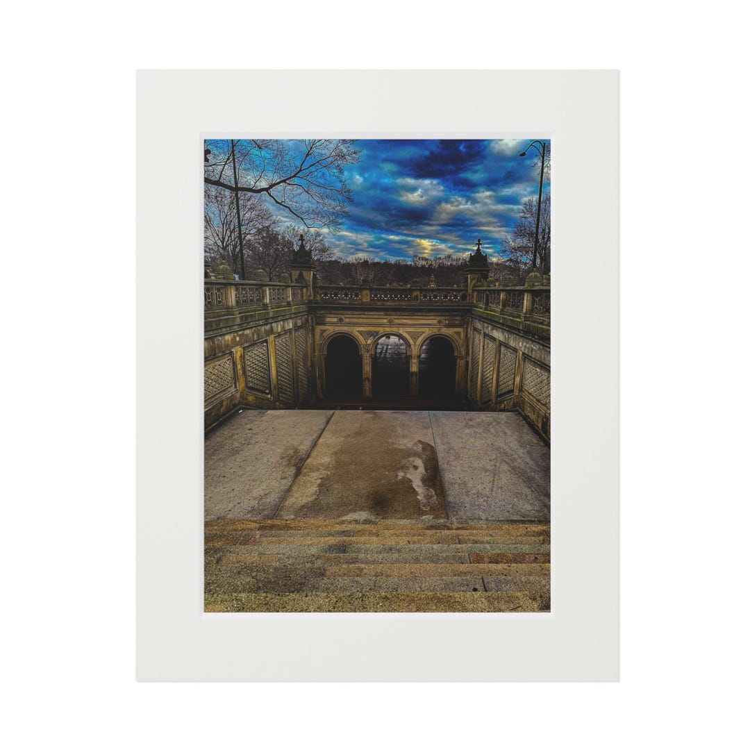 Central Park Bethesda Terrace Fine Art Giclée Print – NYC Landmark - Etsy