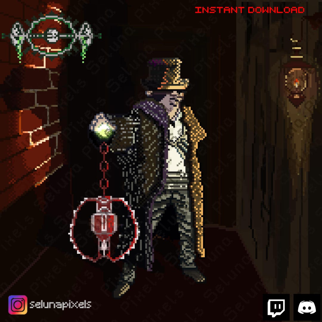 Hunt Showdown - Black Coat Gif/discord/alert Twitch/streaming "instant ...