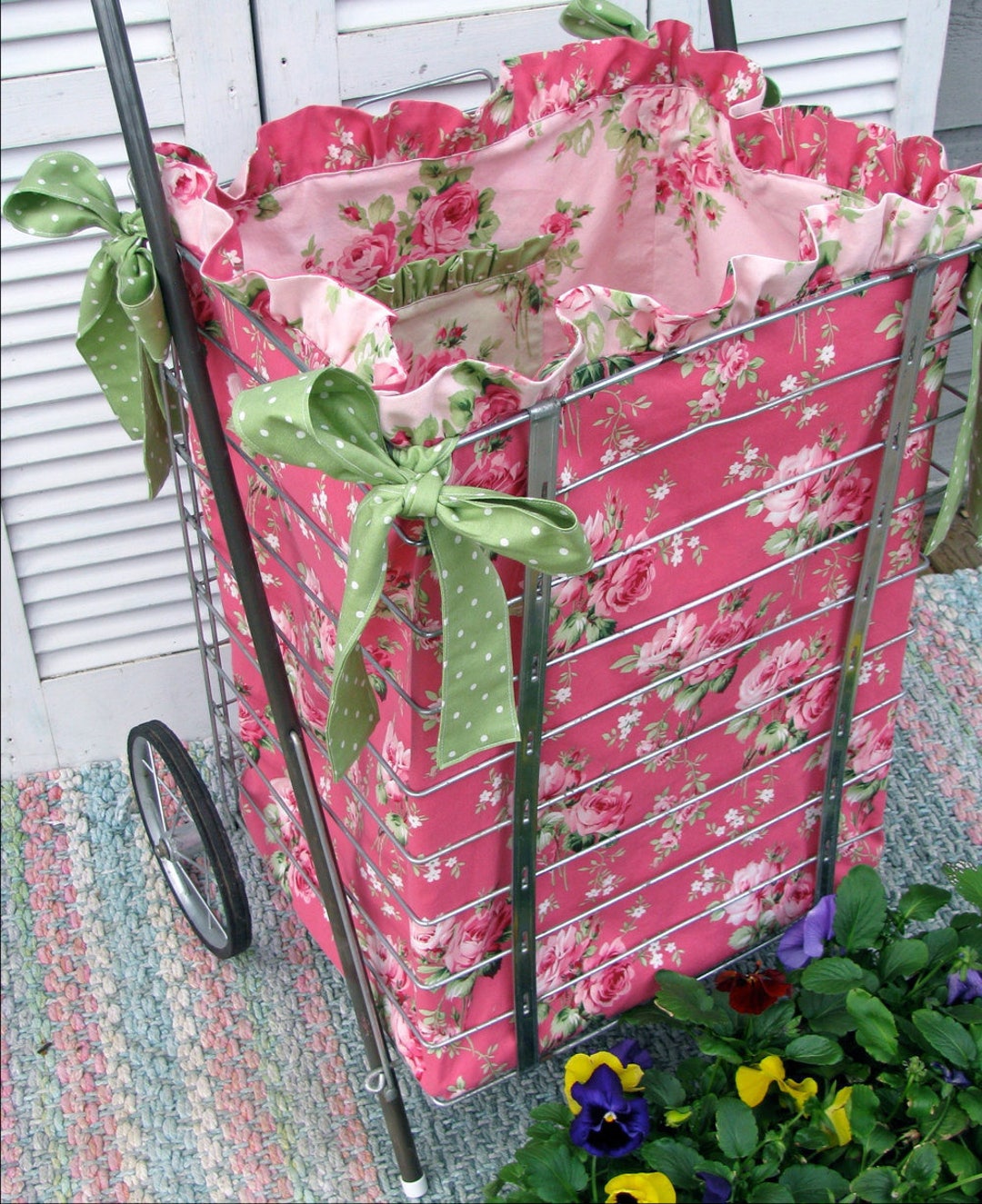 Market Cart Liner - PDF Sewing E-pattern/tutorial for Vintage Market ...