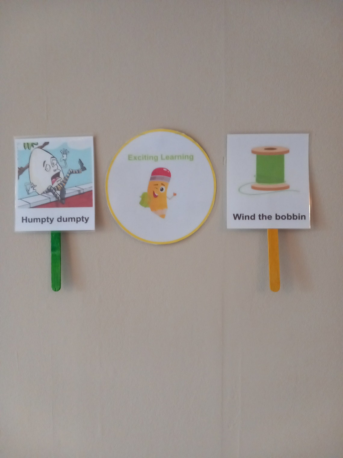 Nursery Rhyme Lollipop Cards - Etsy