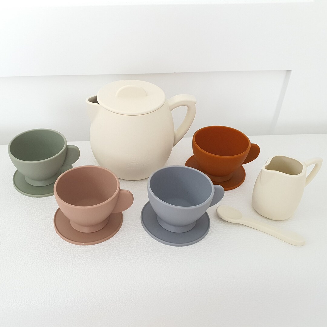 Silicone Tea Party Play Set - Etsy