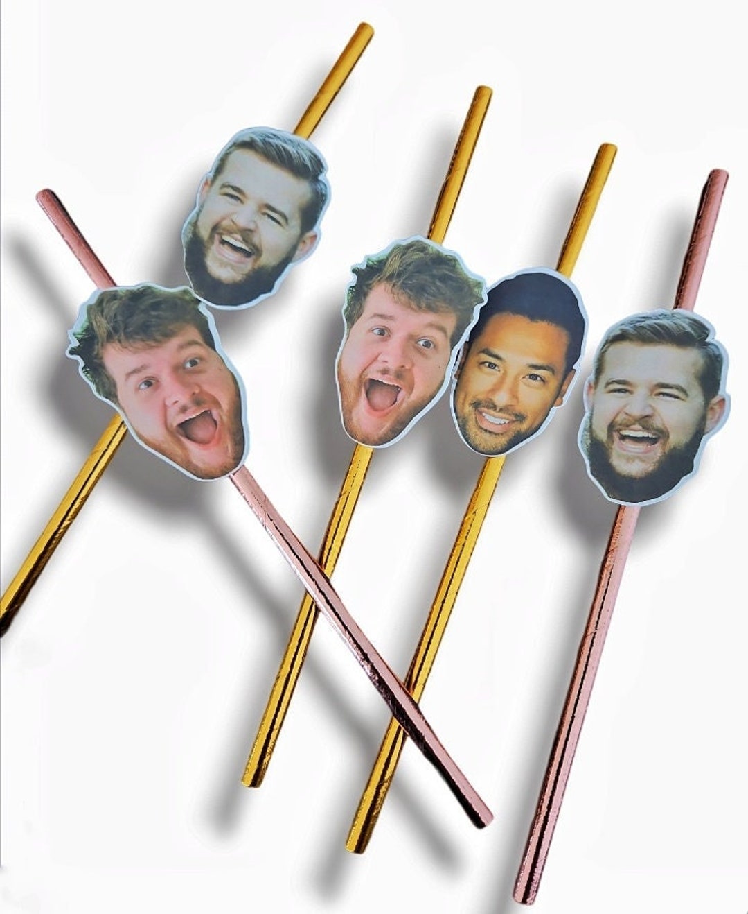 Personalized Straws, Straw Individually Gold, Birthday Decoration ...