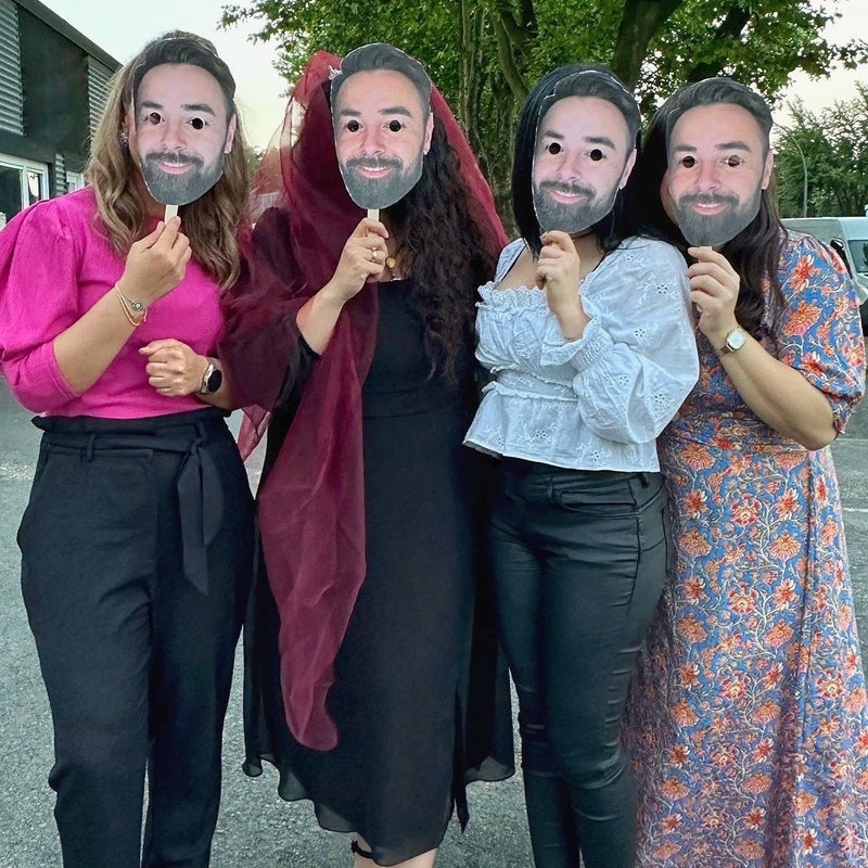 Groom Face Mask - Etsy