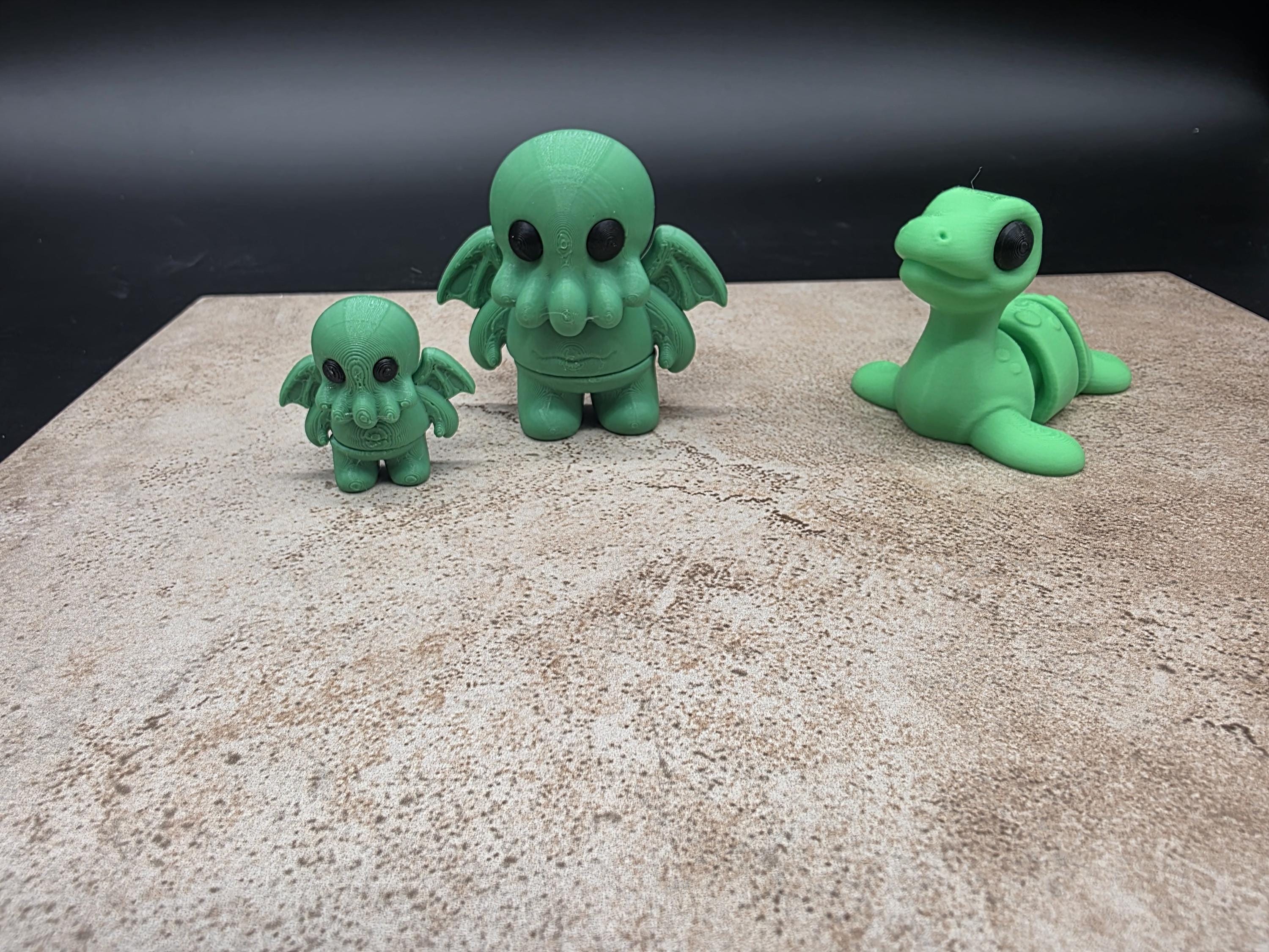 3D Printed Cryptid Figurines – Handmade Monster Toys - Etsy