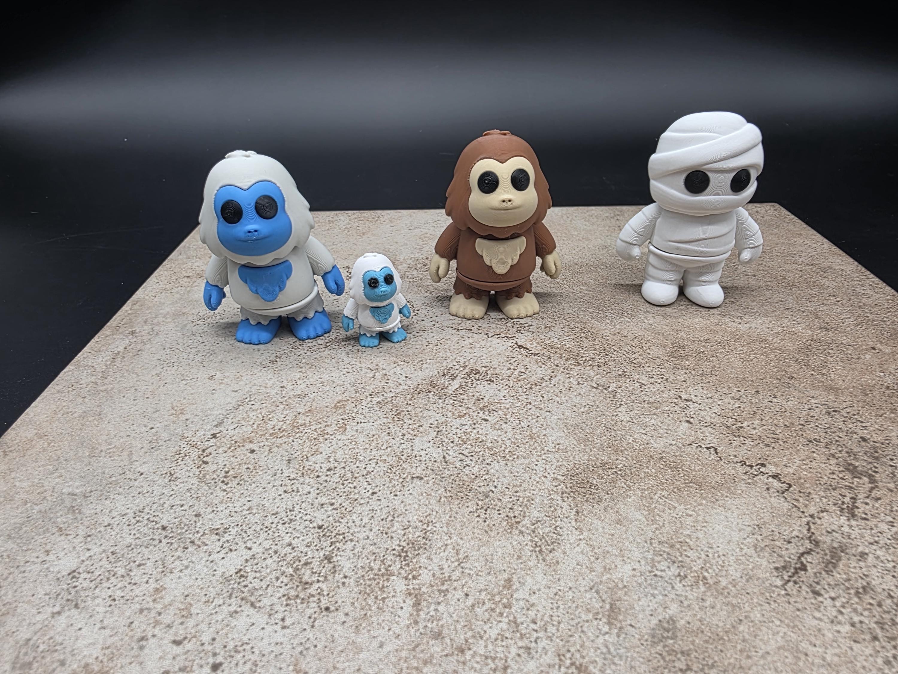 3D Printed Cryptid Figurines – Handmade Monster Toys - Etsy
