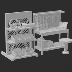 Garage Rack Pack | Stl Pack | 3d File | Garage Stl - Etsy