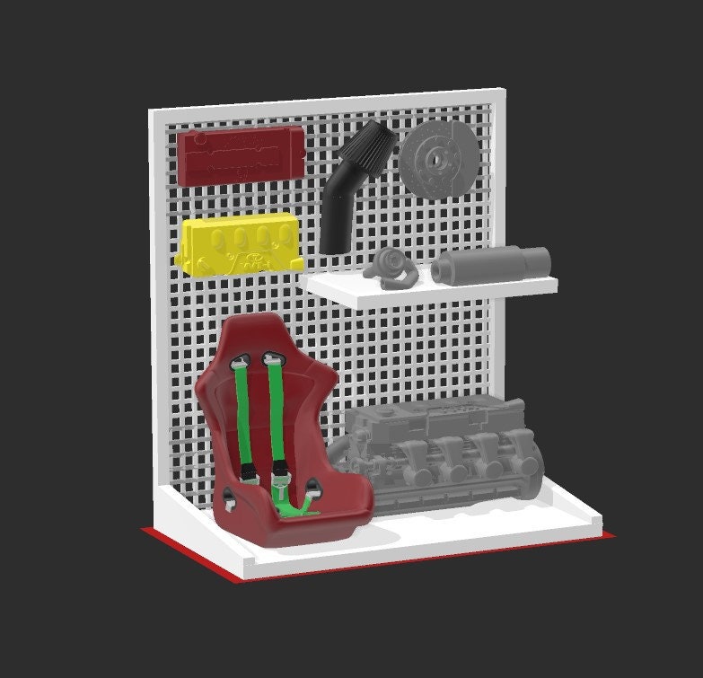 Garage Shelf Pack | Stl Pack | 3d File | Garage Stl - Etsy