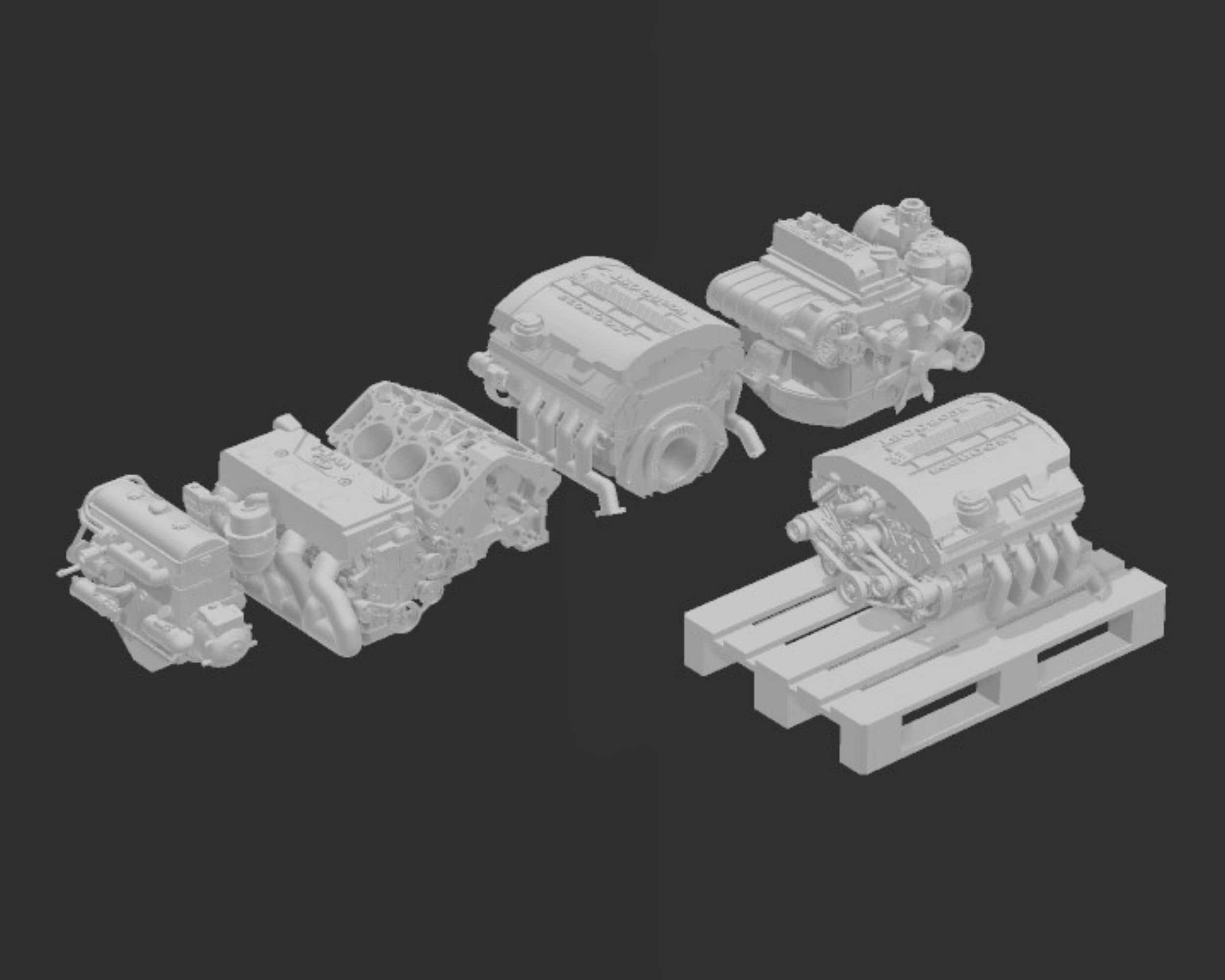 Big Garage Diorama Pack | Garage Stl | Garage Pack | Stl Pack | Garage ...