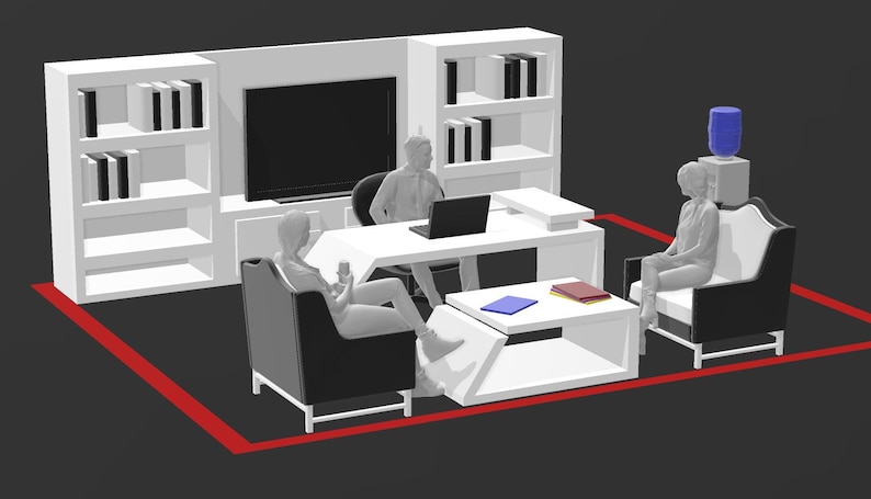 Big Office Pack | Stl Pack | 3d File | Garage Stl | Office Pack - Etsy