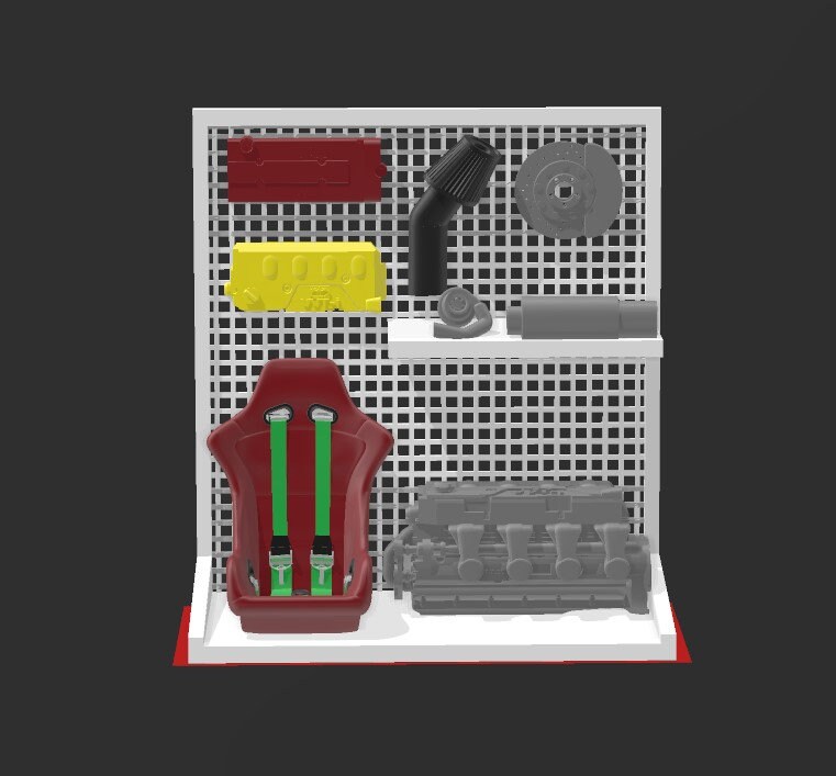 Garage Shelf Pack | Stl Pack | 3d File | Garage Stl - Etsy