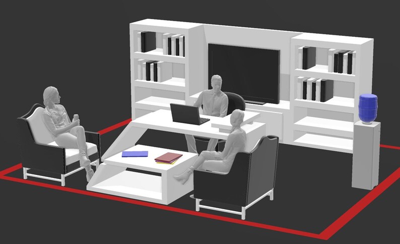 Big Office Pack | Stl Pack | 3d File | Garage Stl | Office Pack - Etsy