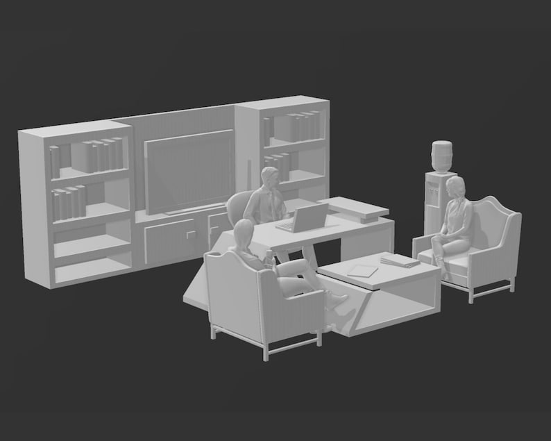 Big Office Pack | Stl Pack | 3d File | Garage Stl | Office Pack - Etsy