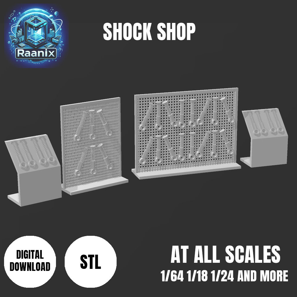 Mega Diorama Pack | Stl Pack | 3d File | Garage Stl - Etsy