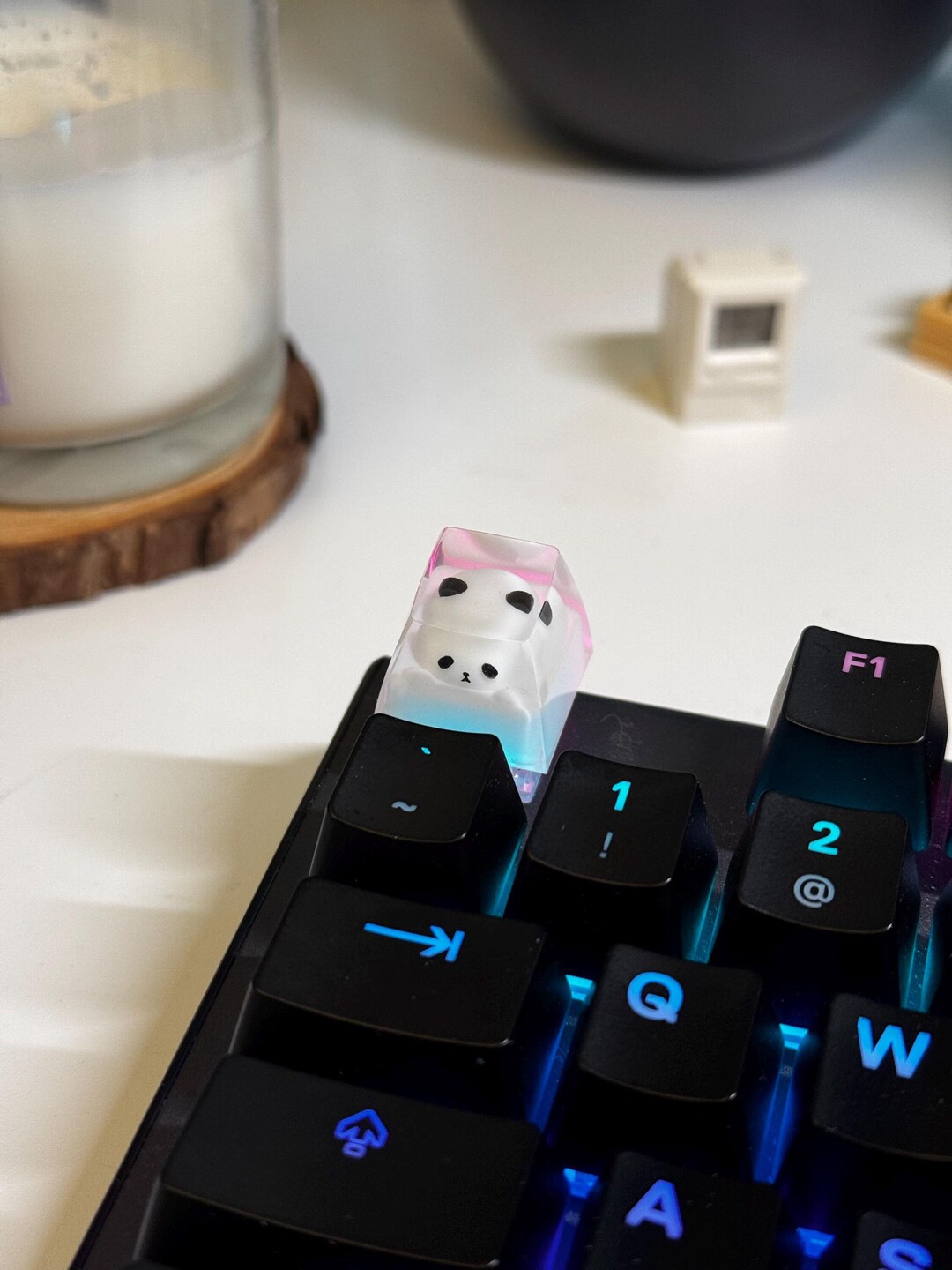 Panda Keycap for Mechanical Keyboard Cap With Cross Switch Cute - Etsy