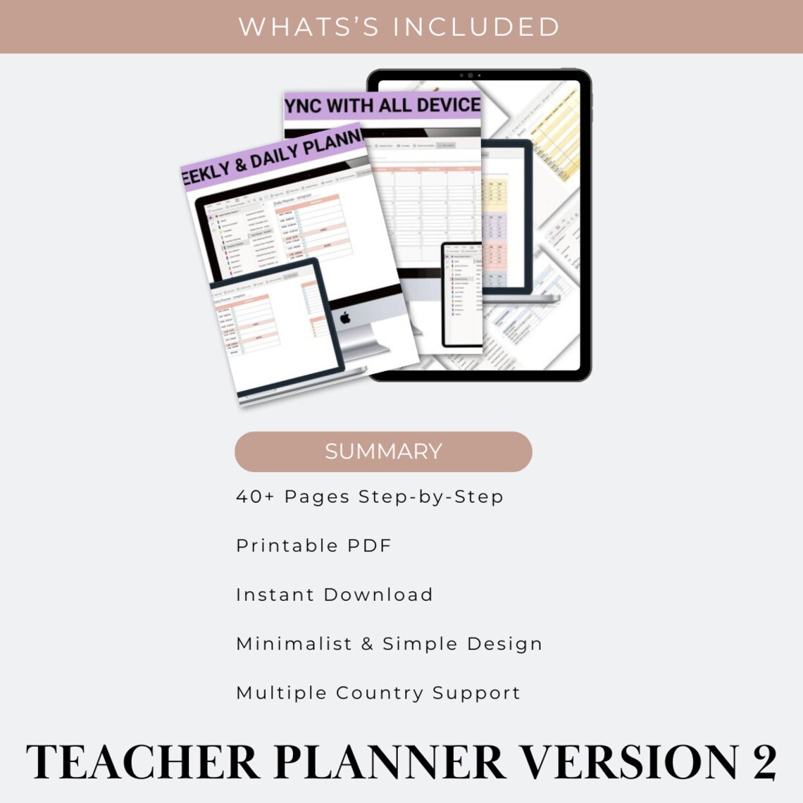 Onenote Teacher Planner Dated Undated Weekly Lesson Planner Onenote ...