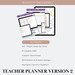 Onenote Teacher Planner Dated Undated Weekly Lesson Planner Onenote ...