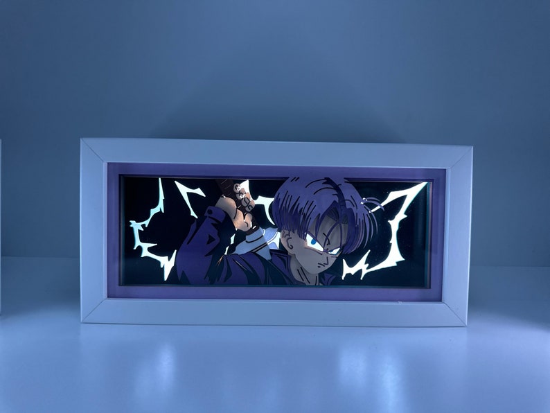 Trunks Anime Light Box Anime RGB Night Light Anime Desk Lamp Anime ...