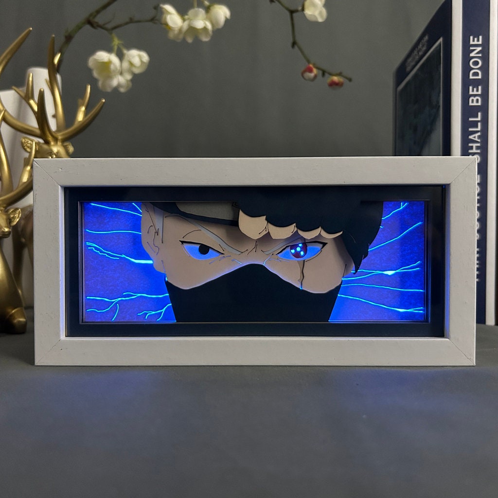 Kakashi Anime Light Box Anime RGB Night Light Anime Desk Lamp Anime ...