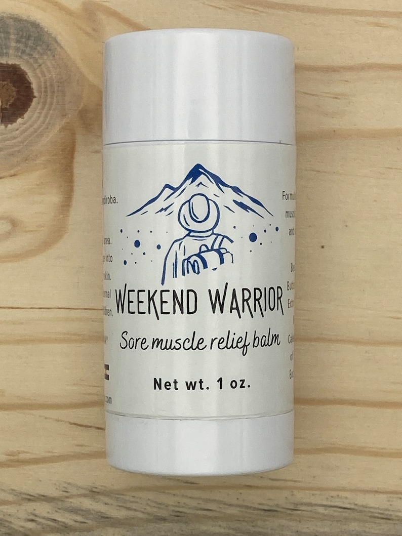 All Natural Sore Muscle Joint Relief Balm Warming and Cooling Effects ...