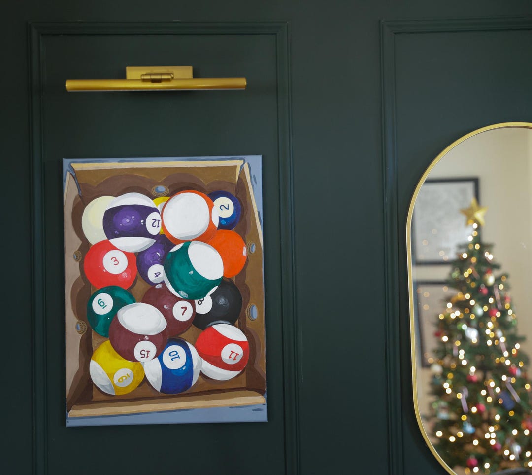 Thrift Store Billiard Box - Etsy