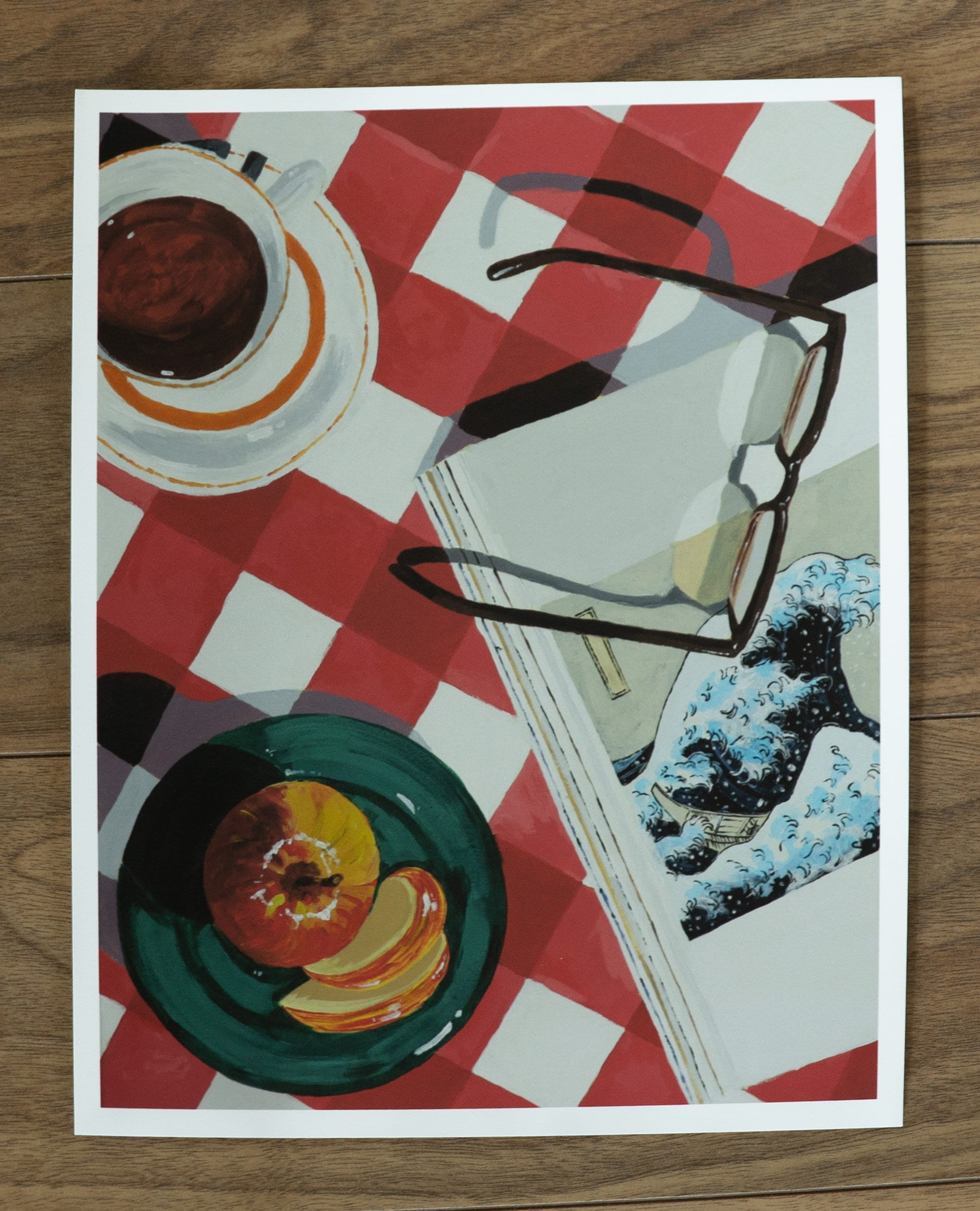 Morning Wave - Still Life Art Print - Etsy