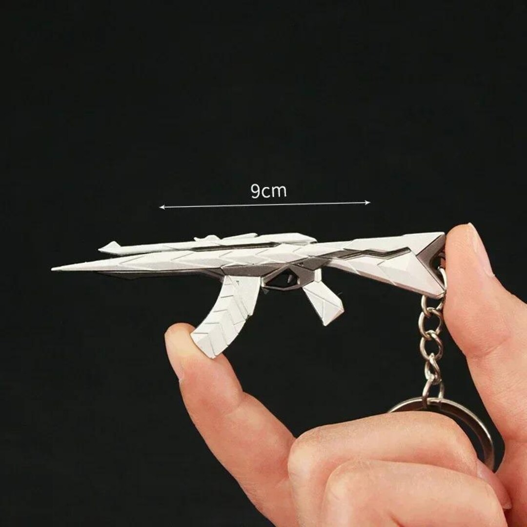 Mini Valorant Knives Phantom Vandal Riot Buddy - Metal Key Ring Pendant ...