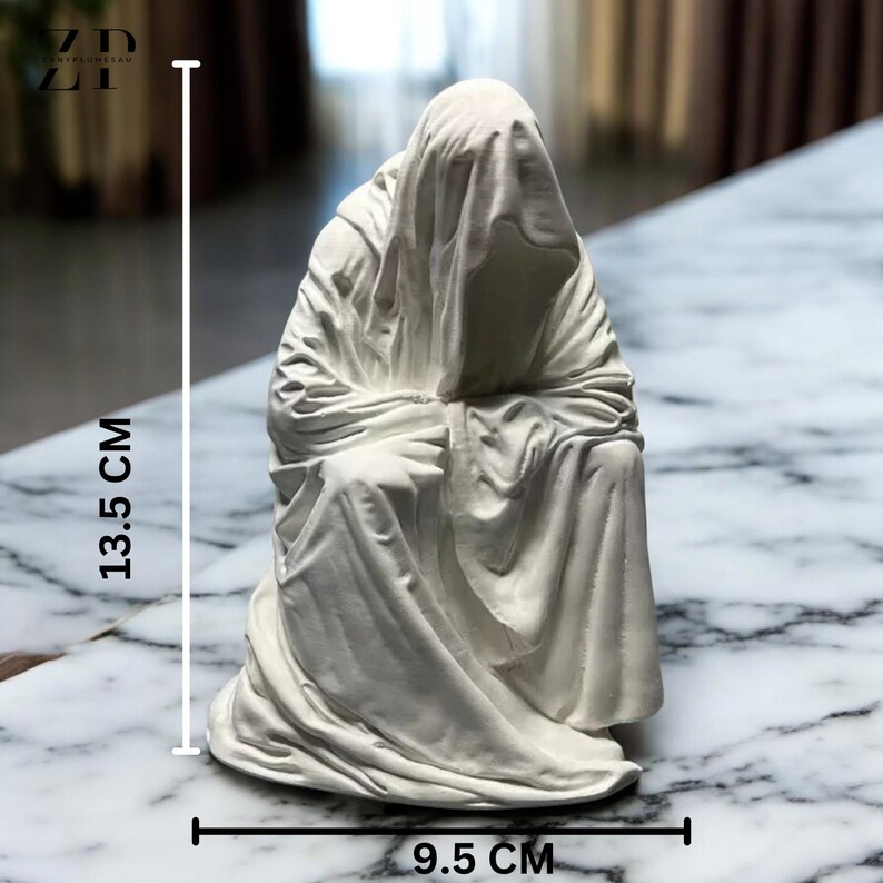 Cloak of Conscience Statue Roman Art Plaster Replica Statue Nordic Art ...