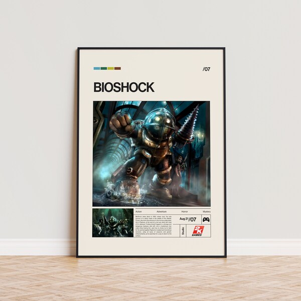 Bioshock Poster - Etsy UK