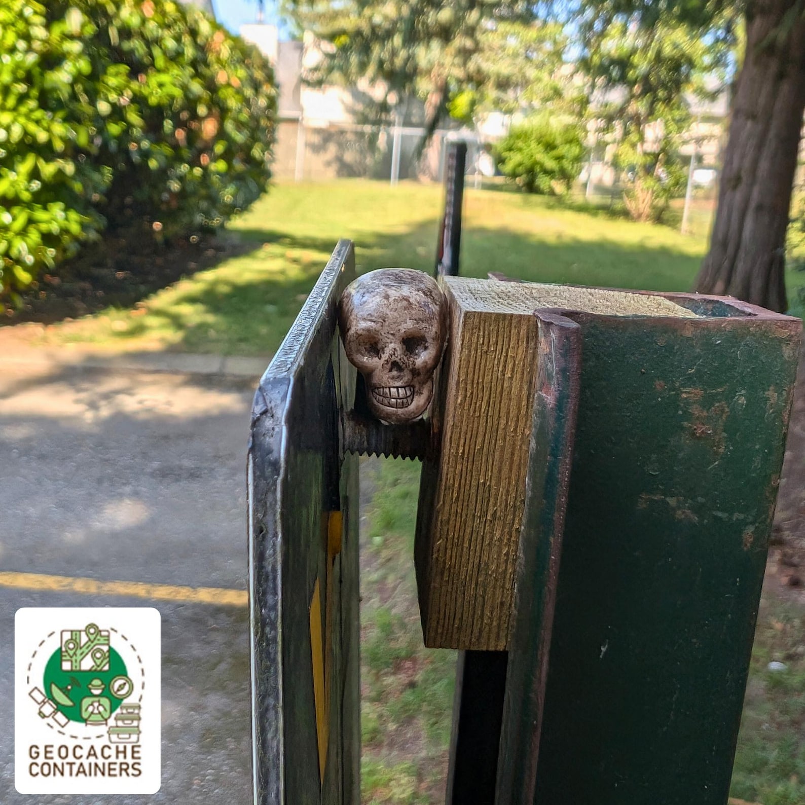 Nano Skull Neck Geocache Container - Etsy