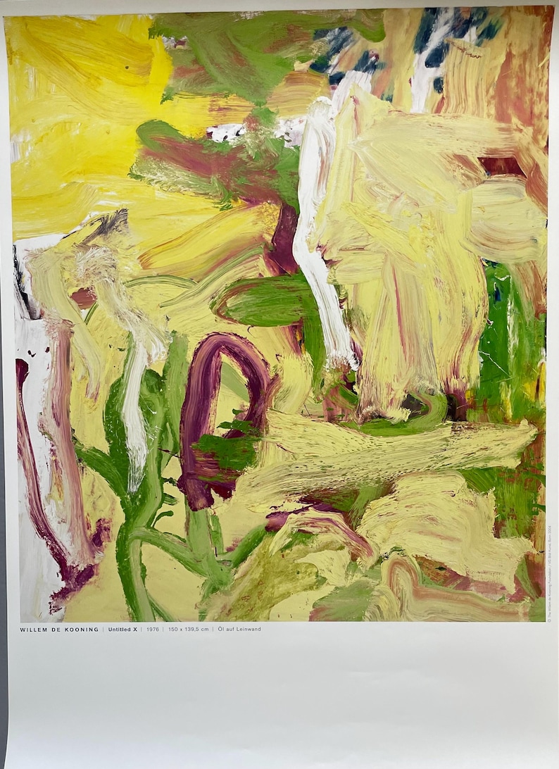 Willem De Kooning (1904-1997), Untitled X, Cooyright the Willem De ...
