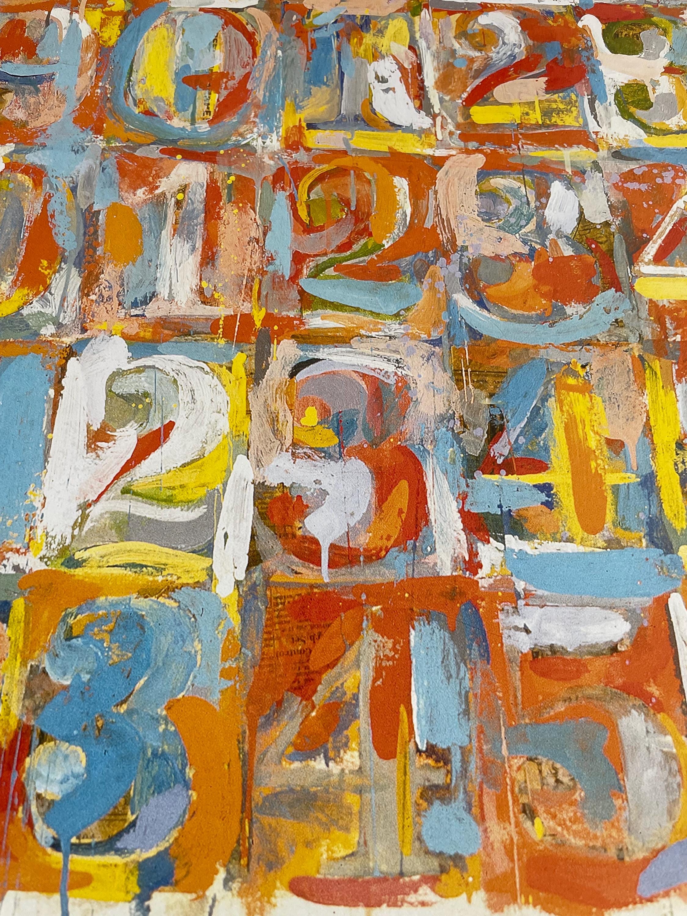 Jasper Johns (american, Born 1930), Numbers in Color, 1958–59 ...