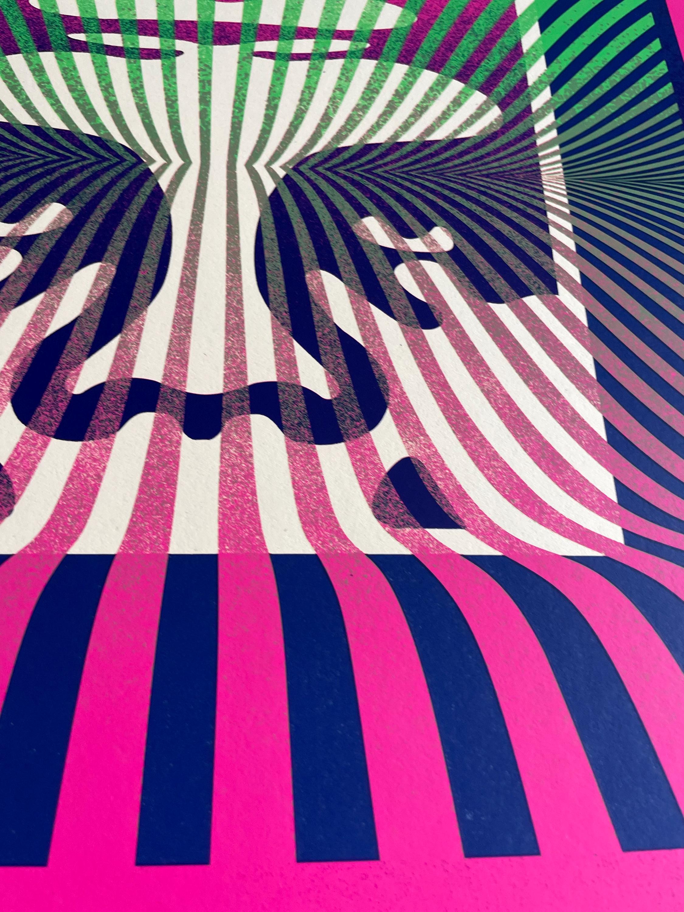 Orginal Shepard Fairey (OBEY), Op-art Icon, Hand Signed and Numbered by ...