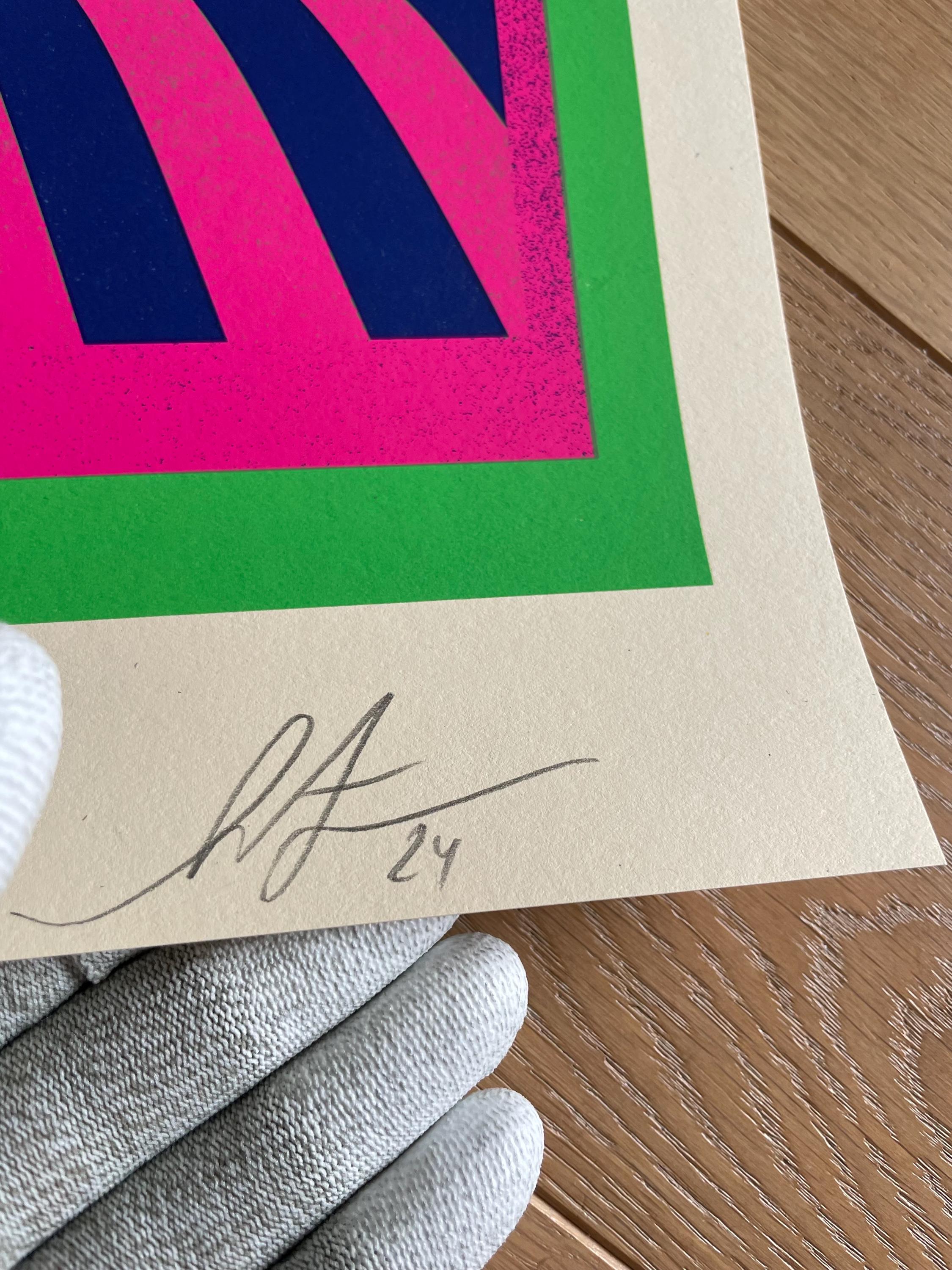 Orginal Shepard Fairey (OBEY), Op-art Icon, Hand Signed and Numbered by ...