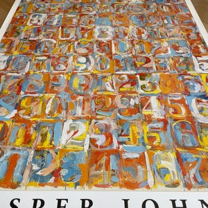 Jasper Johns (american, Born 1930), Numbers in Color, 1958–59 ...