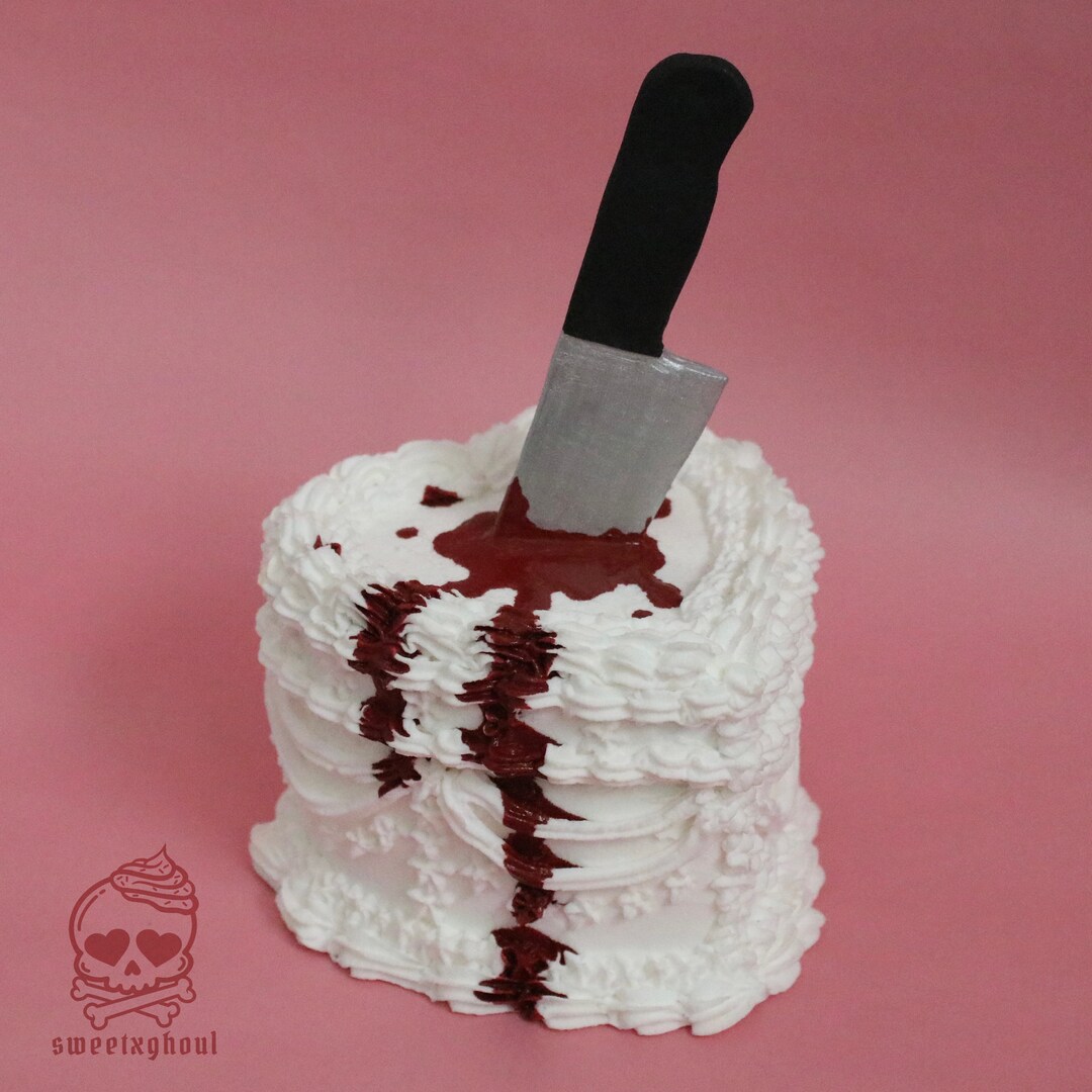 Vintage Bleeding Fake Cake Box - Etsy