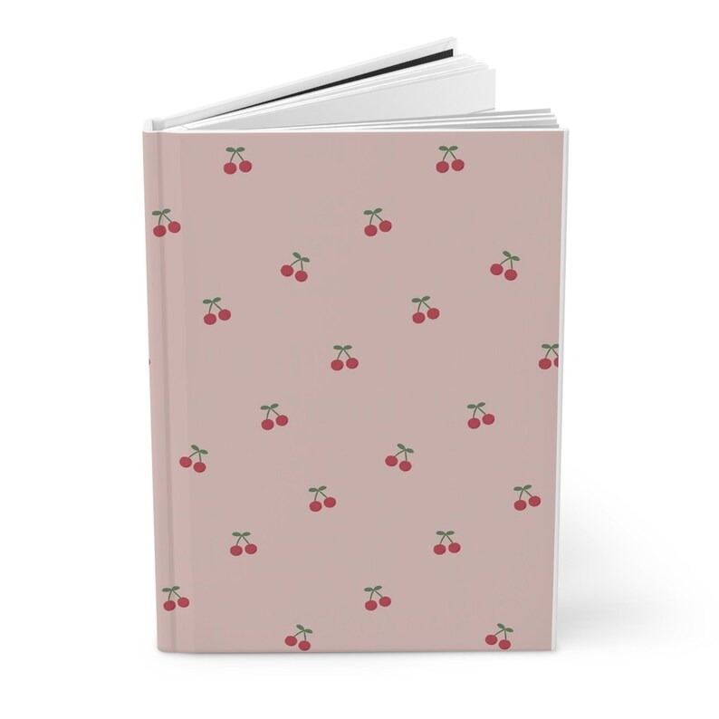 Cherry Journal Graphic Journal Customized Journal Everyday Journal ...
