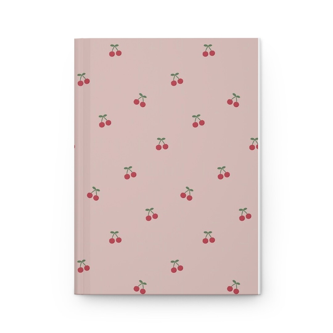 Cherry Journal Graphic Journal Customized Journal Everyday Journal ...