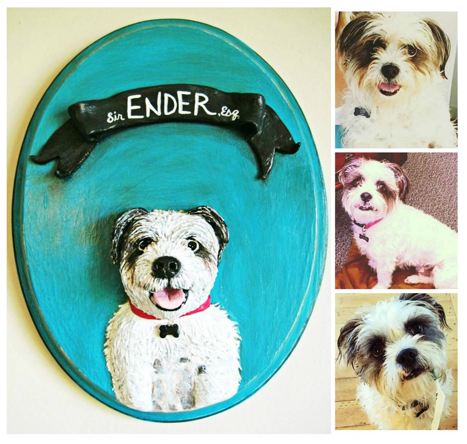 Custom Dog Portrait Custom Pet Portrait Personalized Pet - Etsy