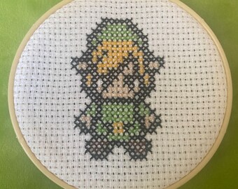 Link Cross Stitch Downloadable Pattern - Etsy