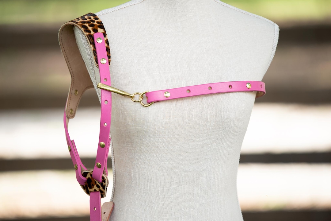 Pink Cheetah Leather Camera Holster - Etsy
