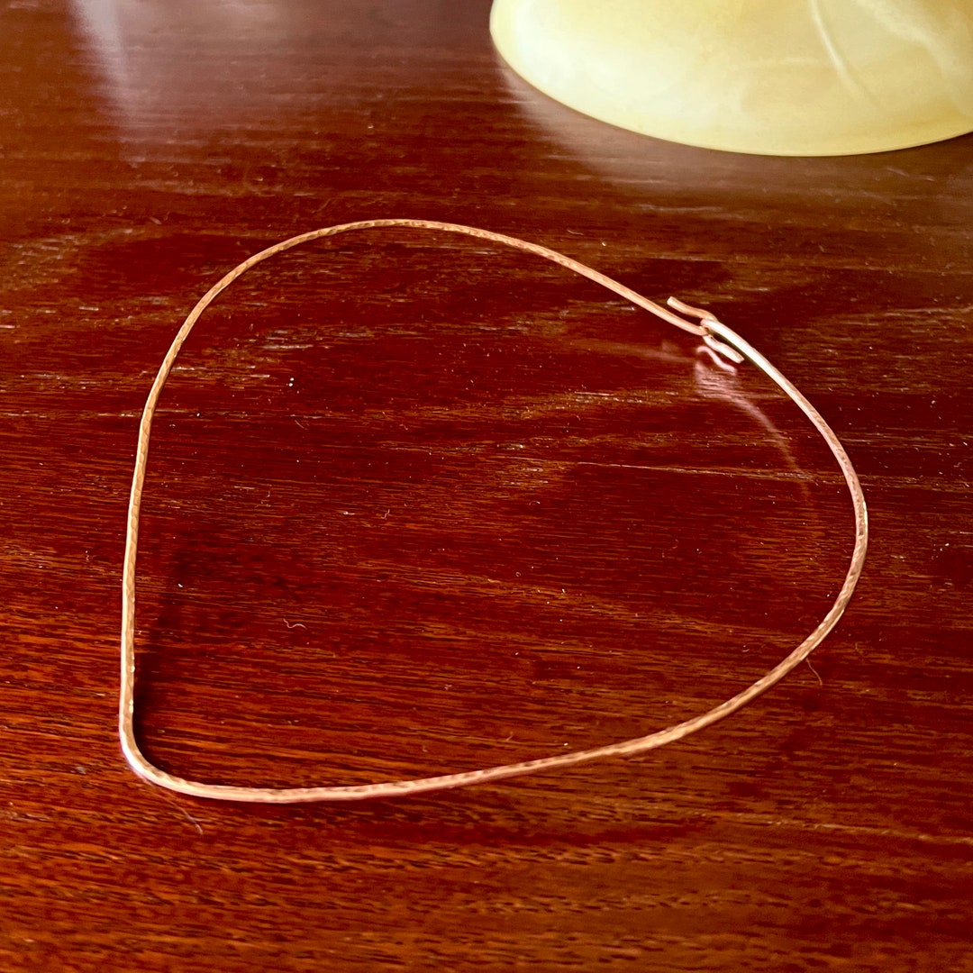 Copper Choker-neck Wire 1 Heavy Wire Very Comfortable Fit - Etsy