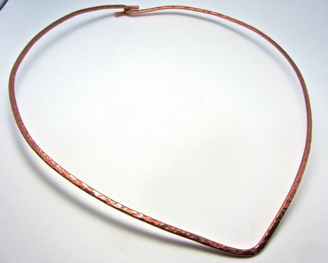 Copper Choker-neck Wire (1) Heavy Wire - Very Comfortable Fit - Just ...