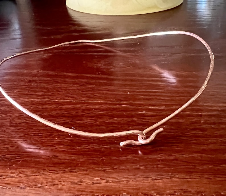 Copper Choker-neck Wire (1) Heavy Wire - Very Comfortable Fit - Just ...