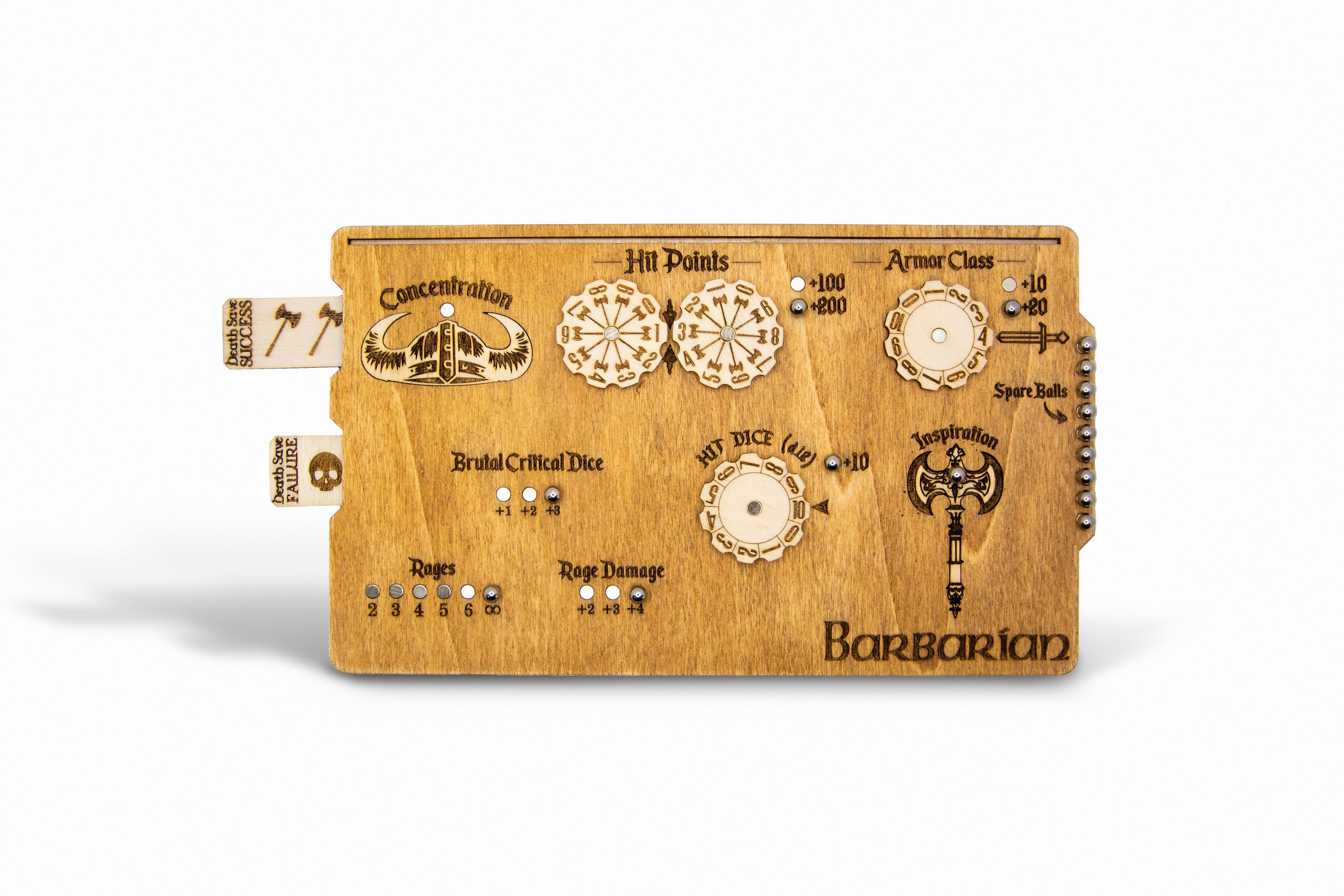 Dnd Character Tracker - Barbarian - Etsy