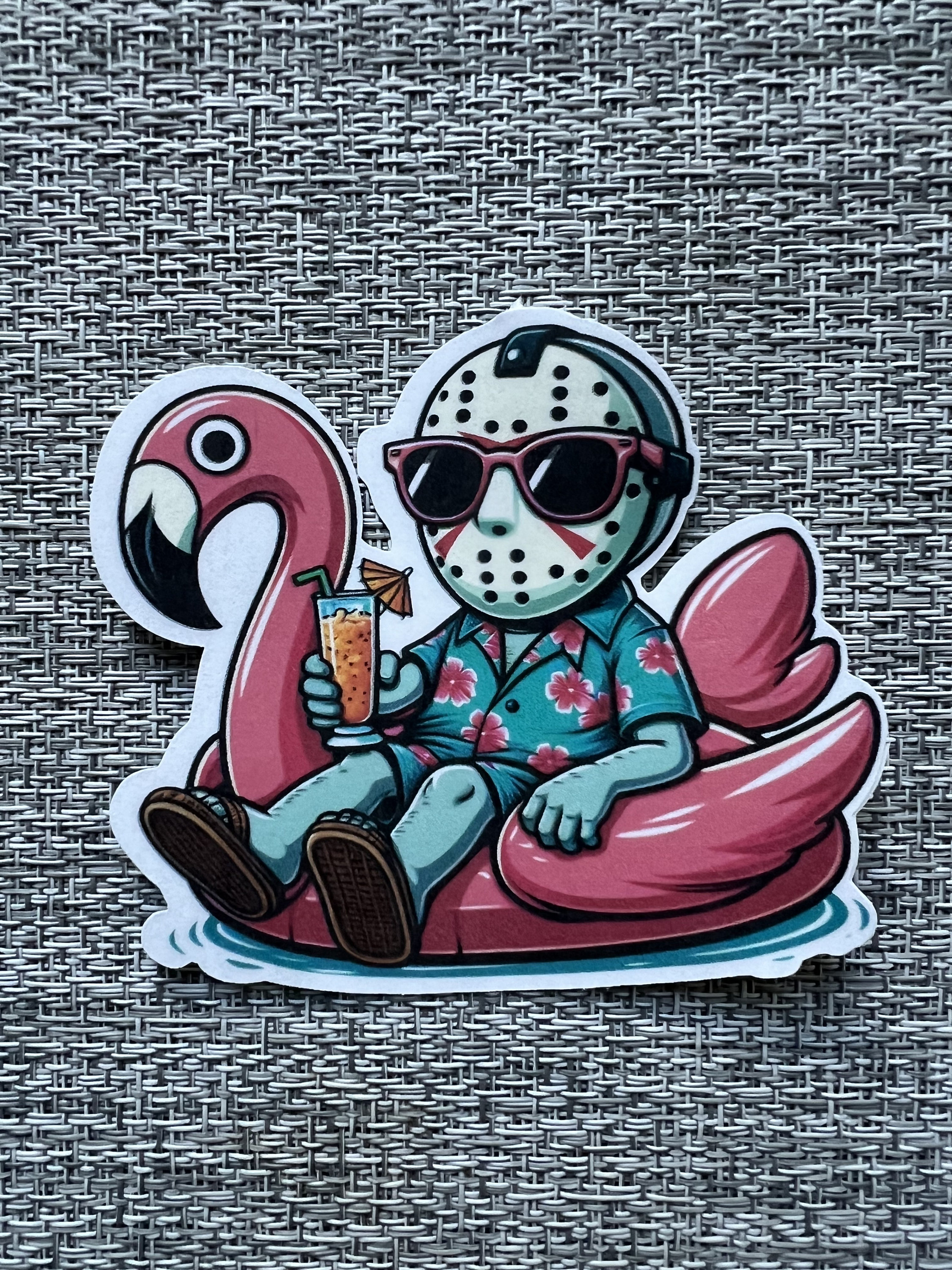 Jason Voorhees Sticker | Horror Sticker | Custom Sticker - Etsy