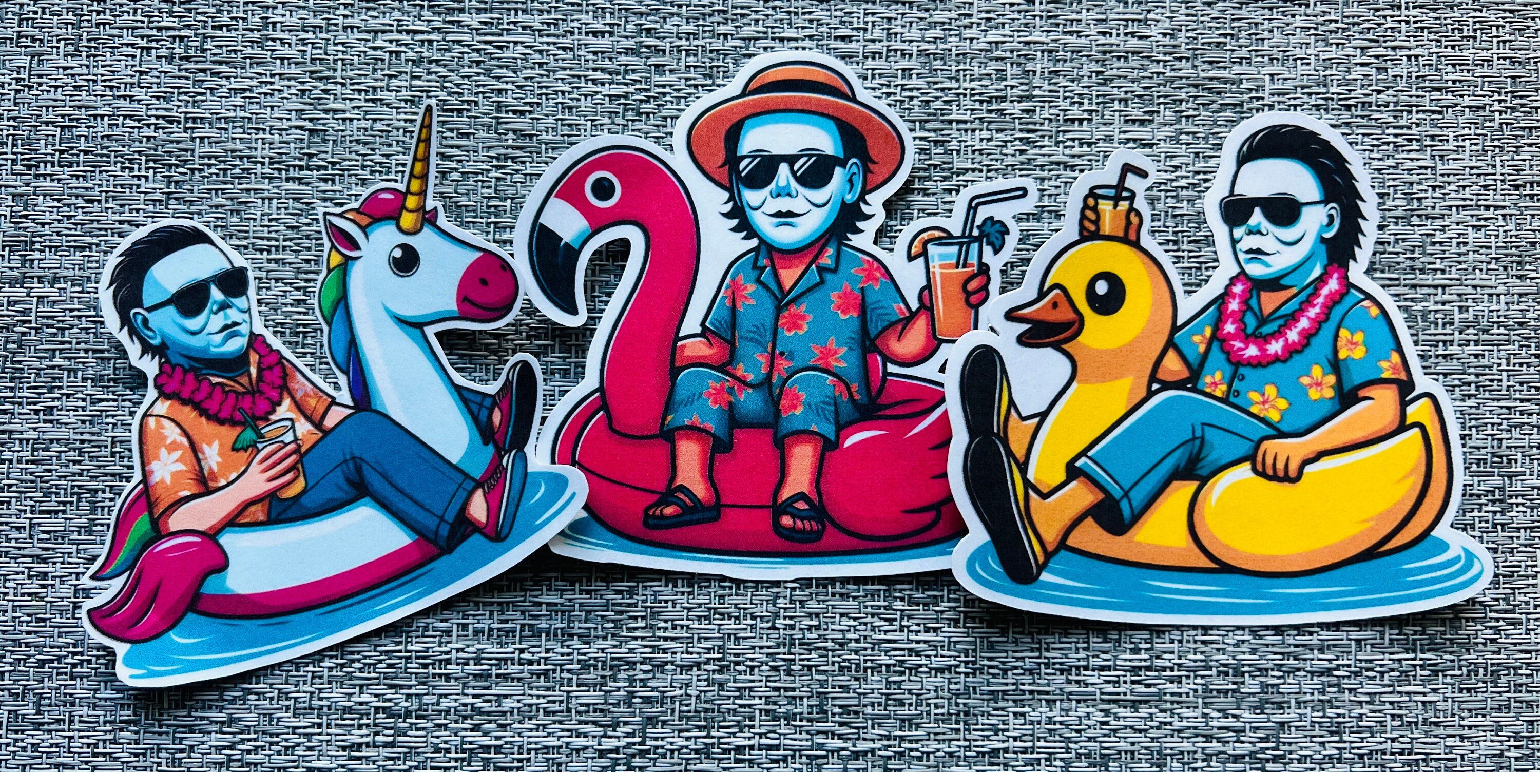 Michael Myers Stickers | Horror Stickers | Cute Horror | Custom ...