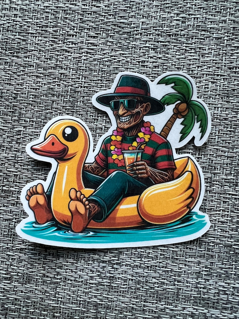 Freddy Krueger Stickers | Horror Sticker | Cute Scary Stickers | Die ...
