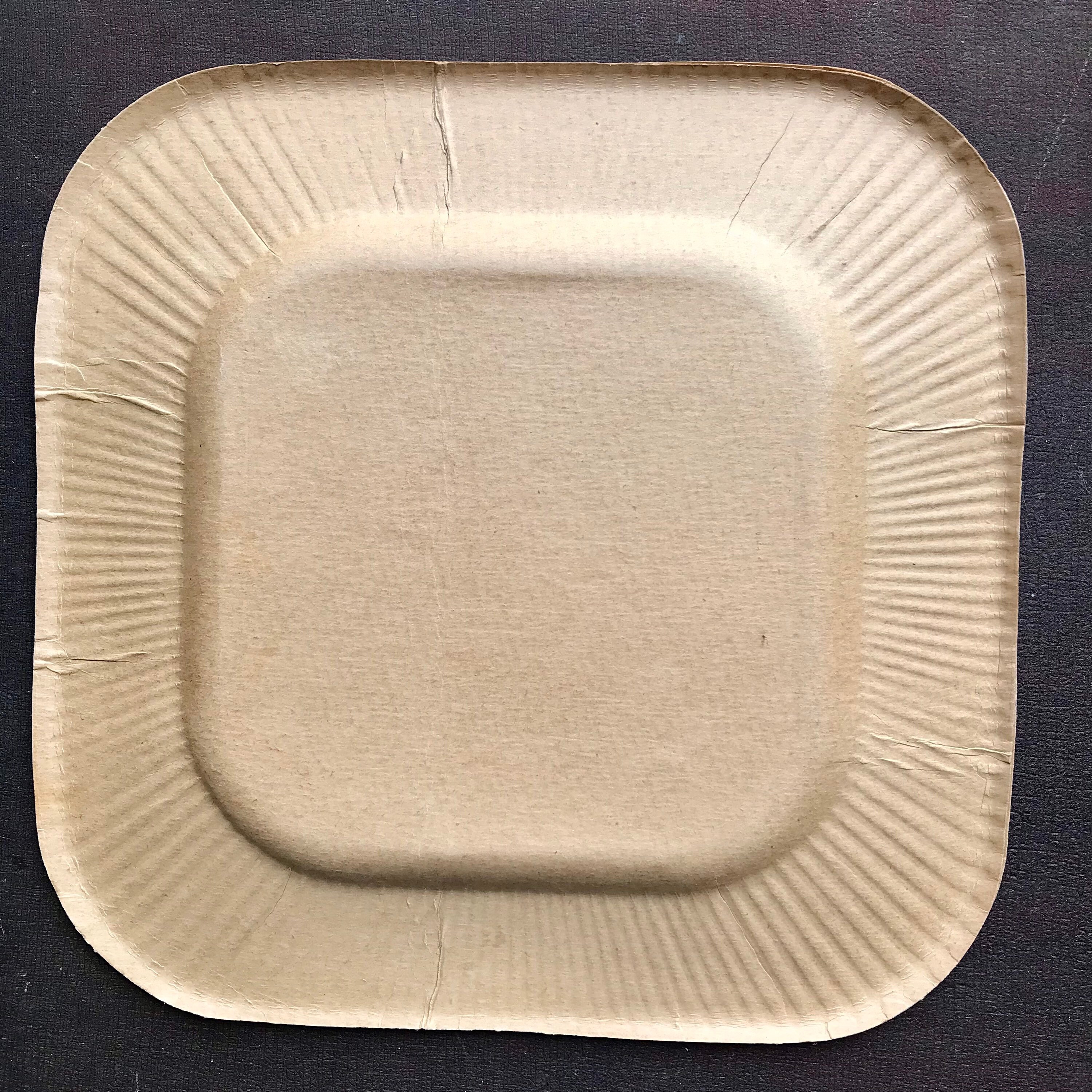 Large Vintage World War 2 EAGLE God Bless America Square Paper Plate ...