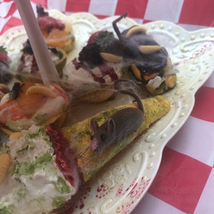 Horror Food Prop | Abandoned Afternoon Tea Prop | Halloween, Horror ...