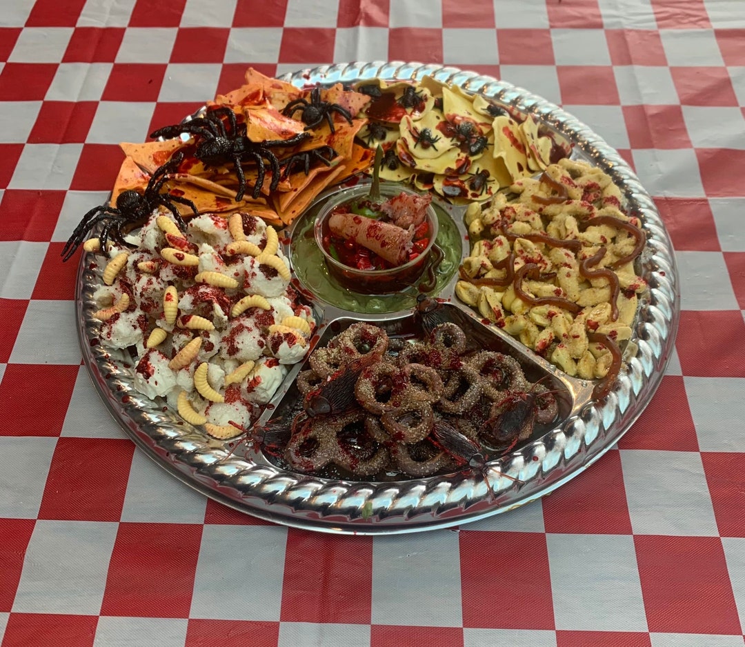 Horror Food Prop | Fake Assorted Snack Platter. - Etsy